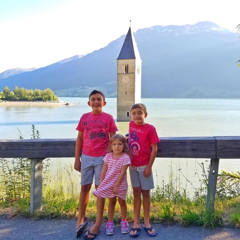 Lake Reschen, South Tyrol, Italy – Away we wander and discover the world…