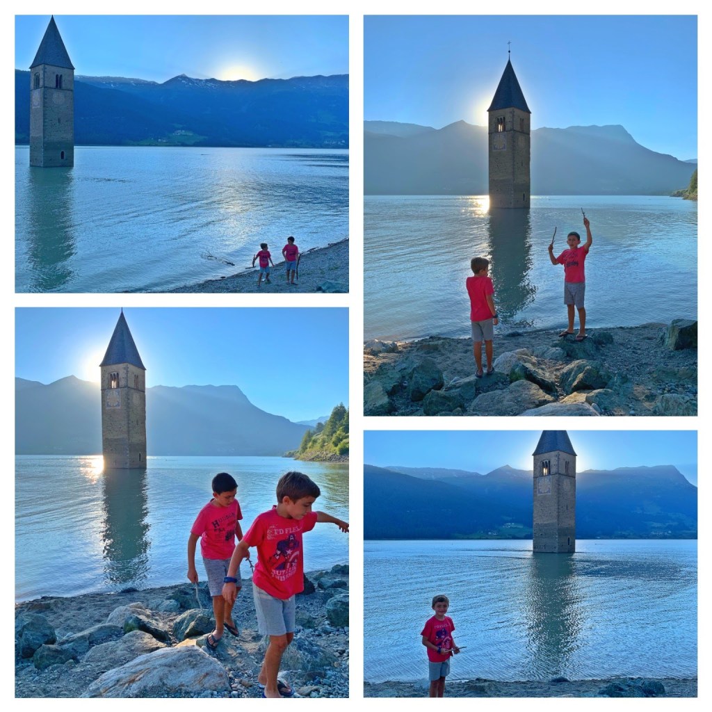 Lake Reschen, South Tyrol, Italy – Away we wander and discover the world…