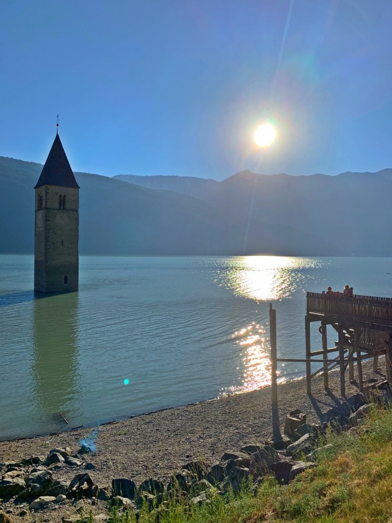 Lake Reschen, South Tyrol, Italy – Away we wander and discover the world…