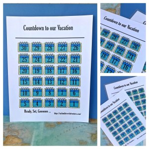 6 Free printable Vacation Countdown Calendars – Away we wander and ...